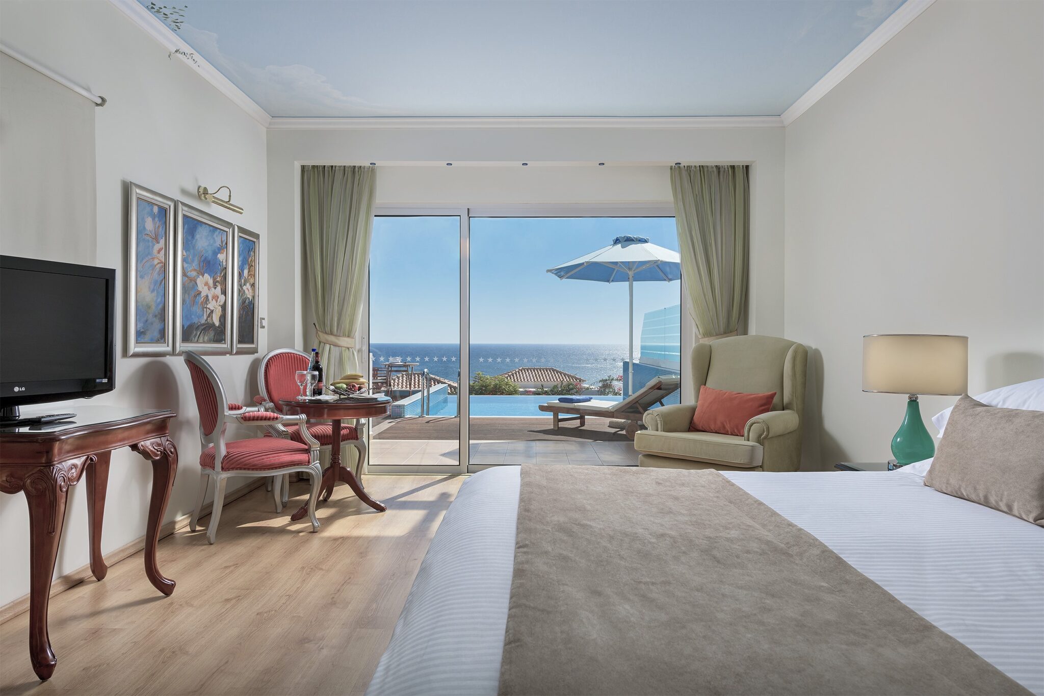 Deluxe Sea View Room with Personal Pool - Atrium Prestige