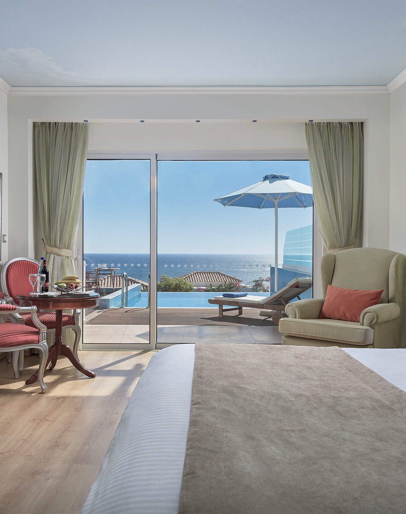 Deluxe Sea View Room with Personal Pool - Atrium Prestige